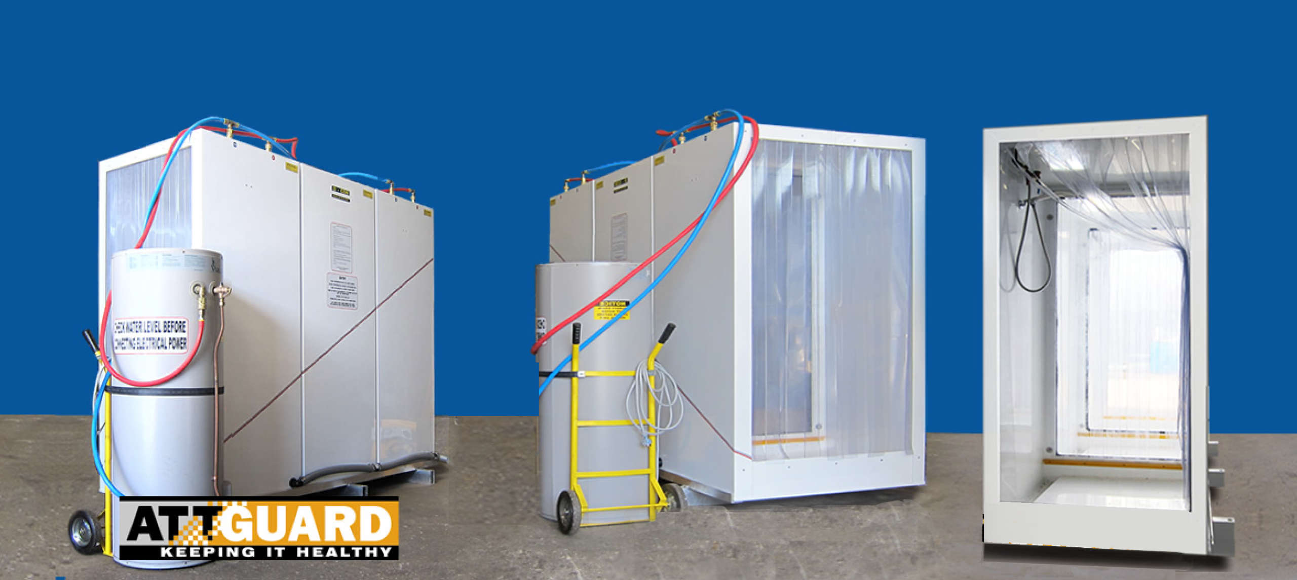 Decontamination Shower - AttGUARD Australian manufacturer of ...